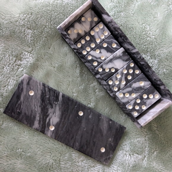 Handmade | Games | Marble Domino Set | Poshmark